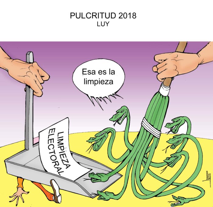 La caricatura: Pulcritud 2018 | Ruiz Healy Times