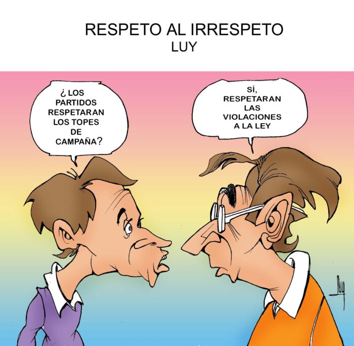 La caricatura: Respeto al irrespeto | Ruiz Healy Times
