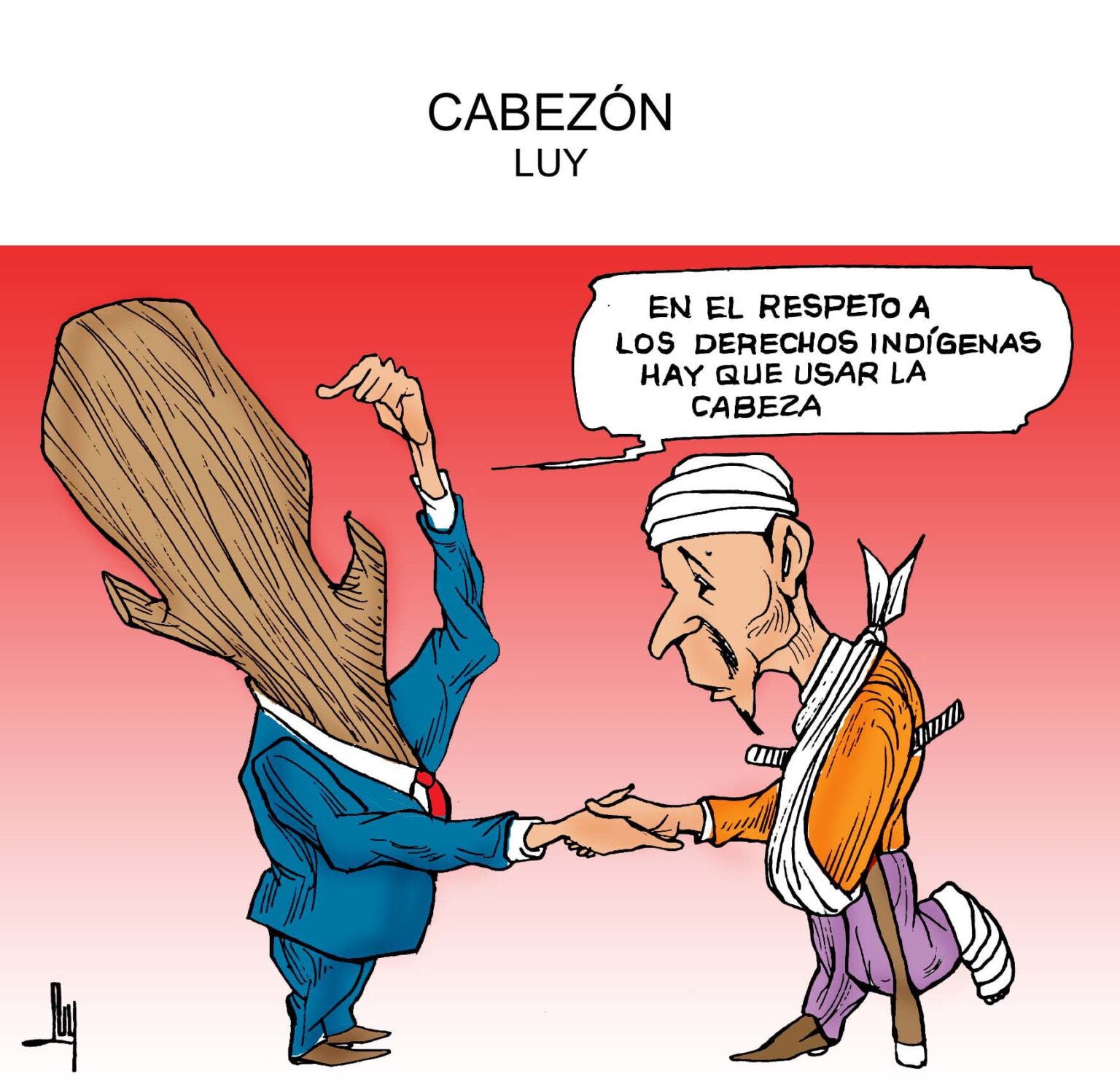 La caricatura: Cabezón | Ruiz Healy Times